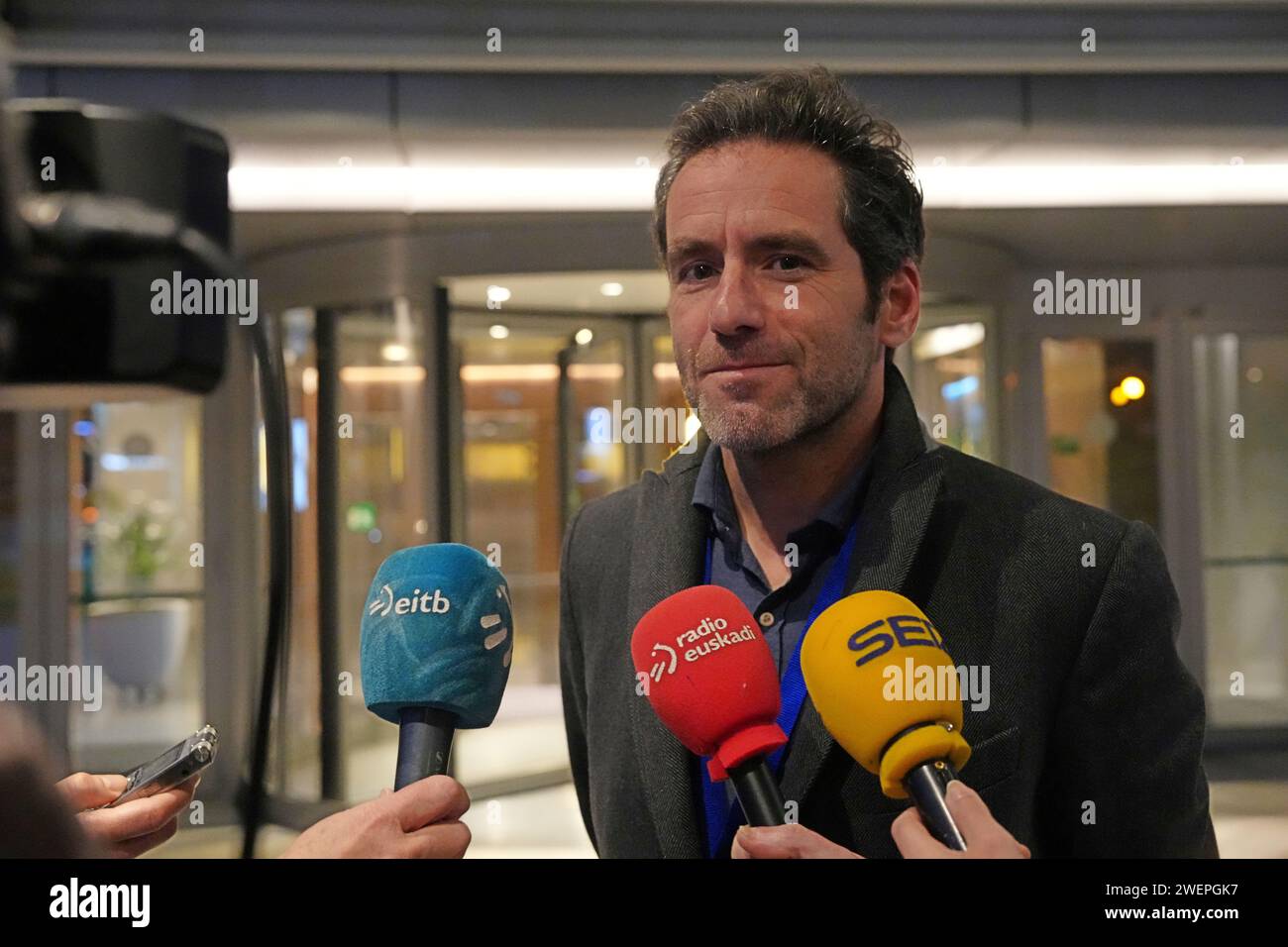 The national spokesman of the PP, Borja Sémper, attends the media ...