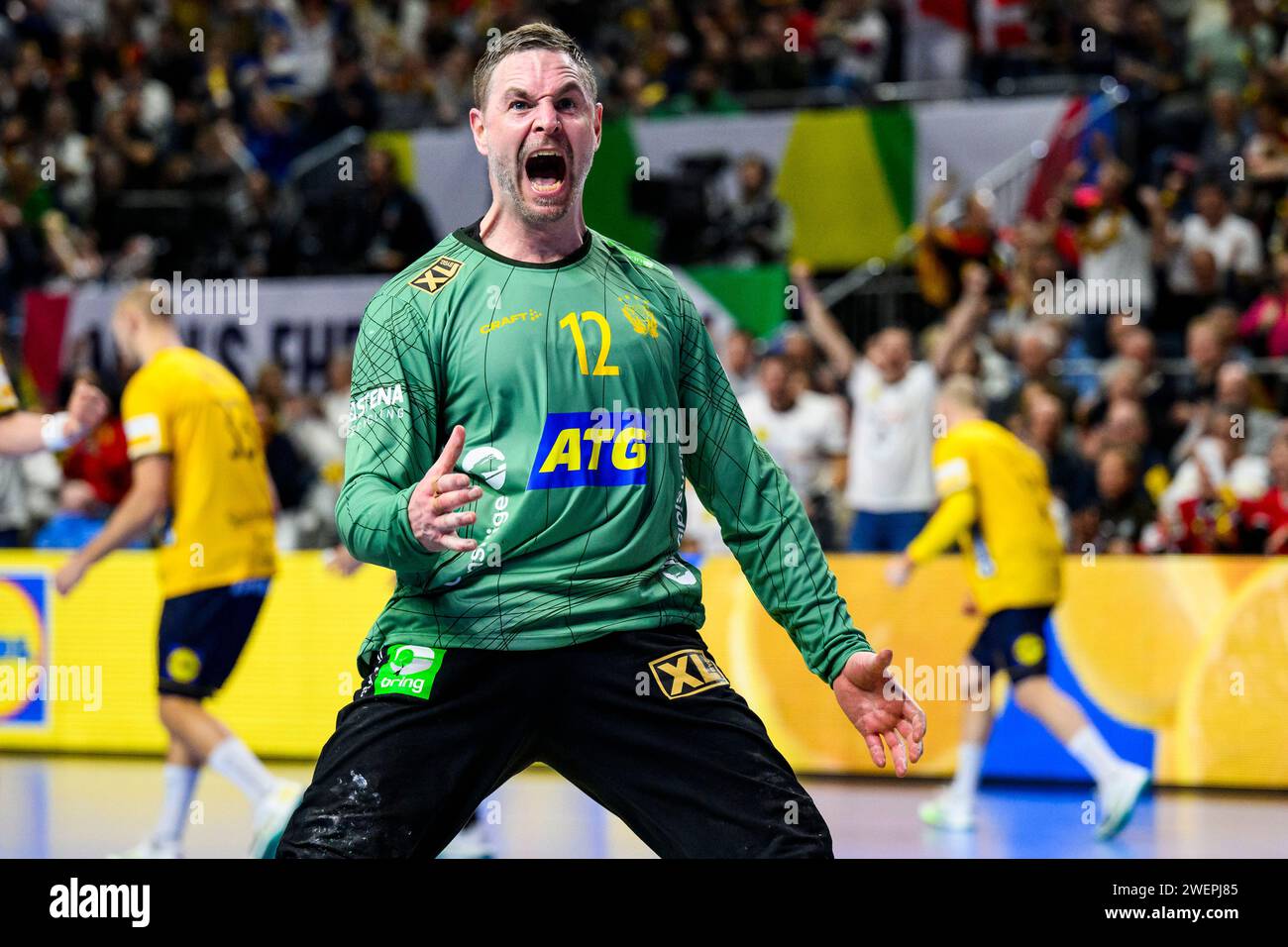 Cologne, Germany. 26th Jan, 2024. Handball: European Championship ...
