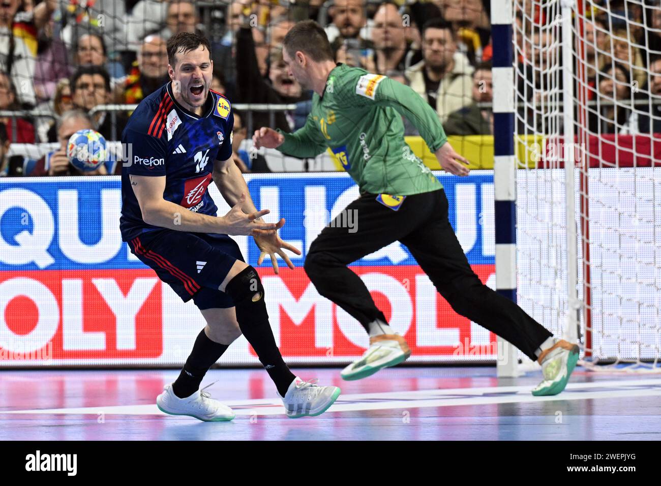 Cologne, Germany. 26th Jan, 2024. Handball: European Championship ...