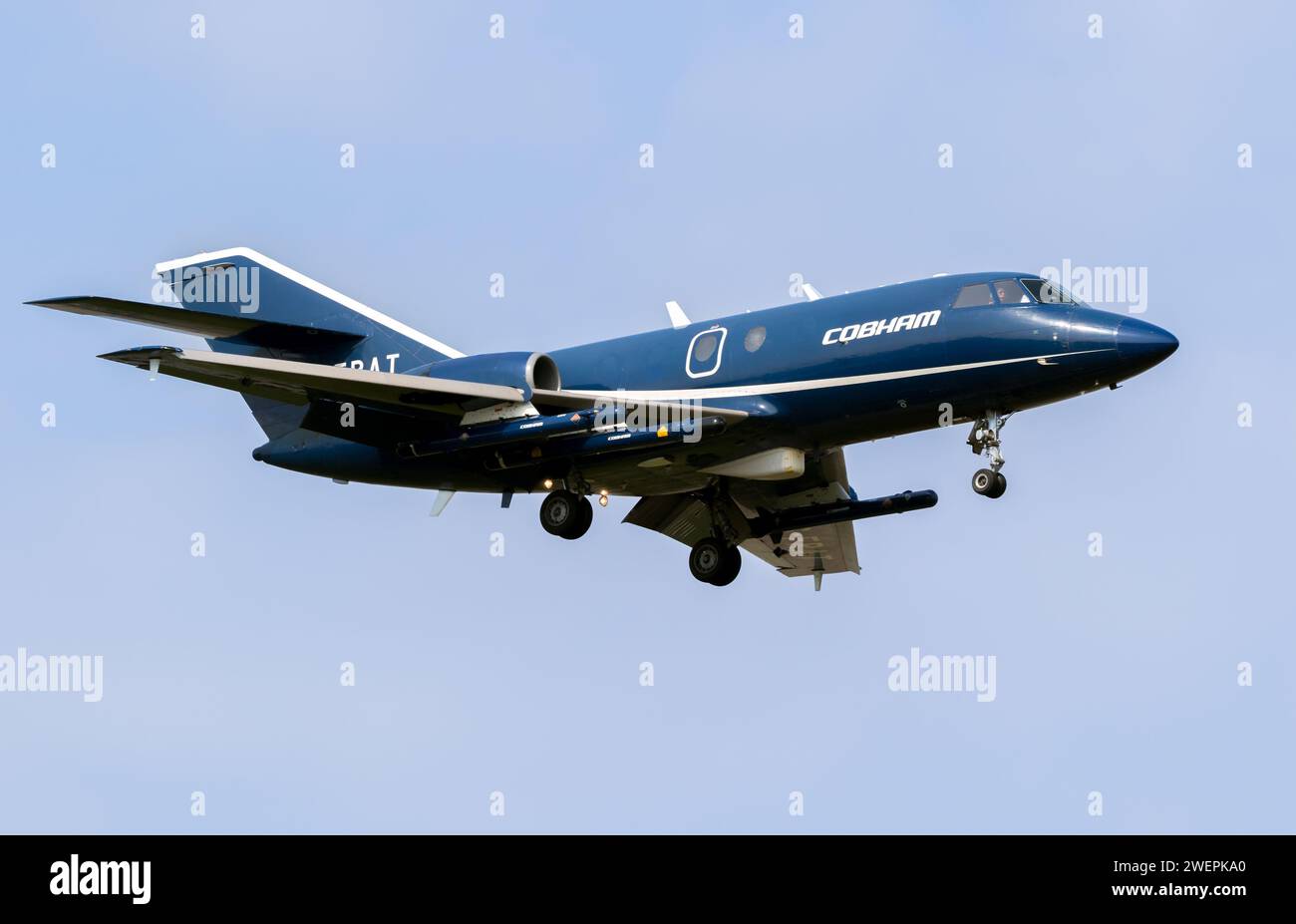 Falcon 20EW operated by Cobham Aviation Services utilised by the NATO ...