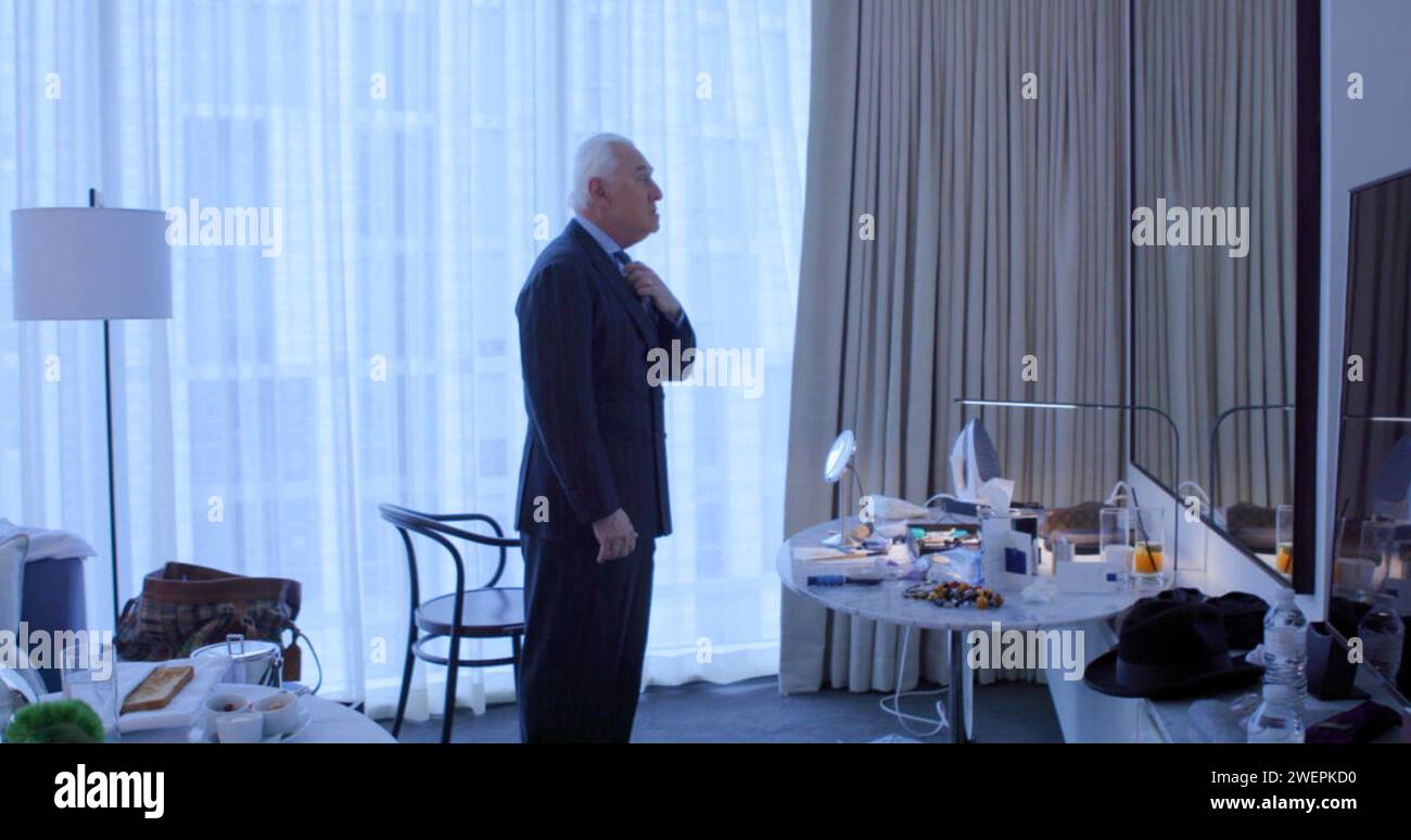 A STORM FORETOLD, Roger Stone, 2023. ph: Christopher Guldbrandsen ...