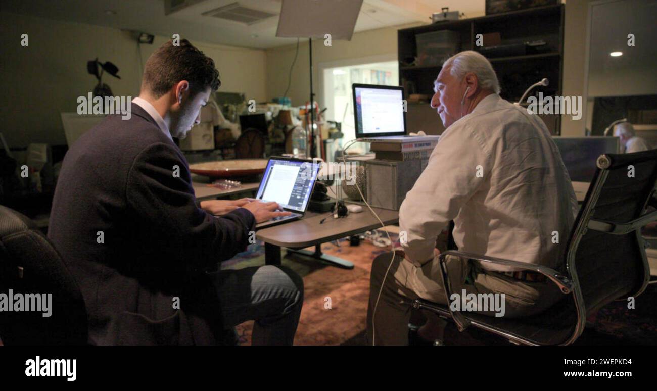 A STORM FORETOLD, Roger Stone (right), 2023. ph: Christopher ...