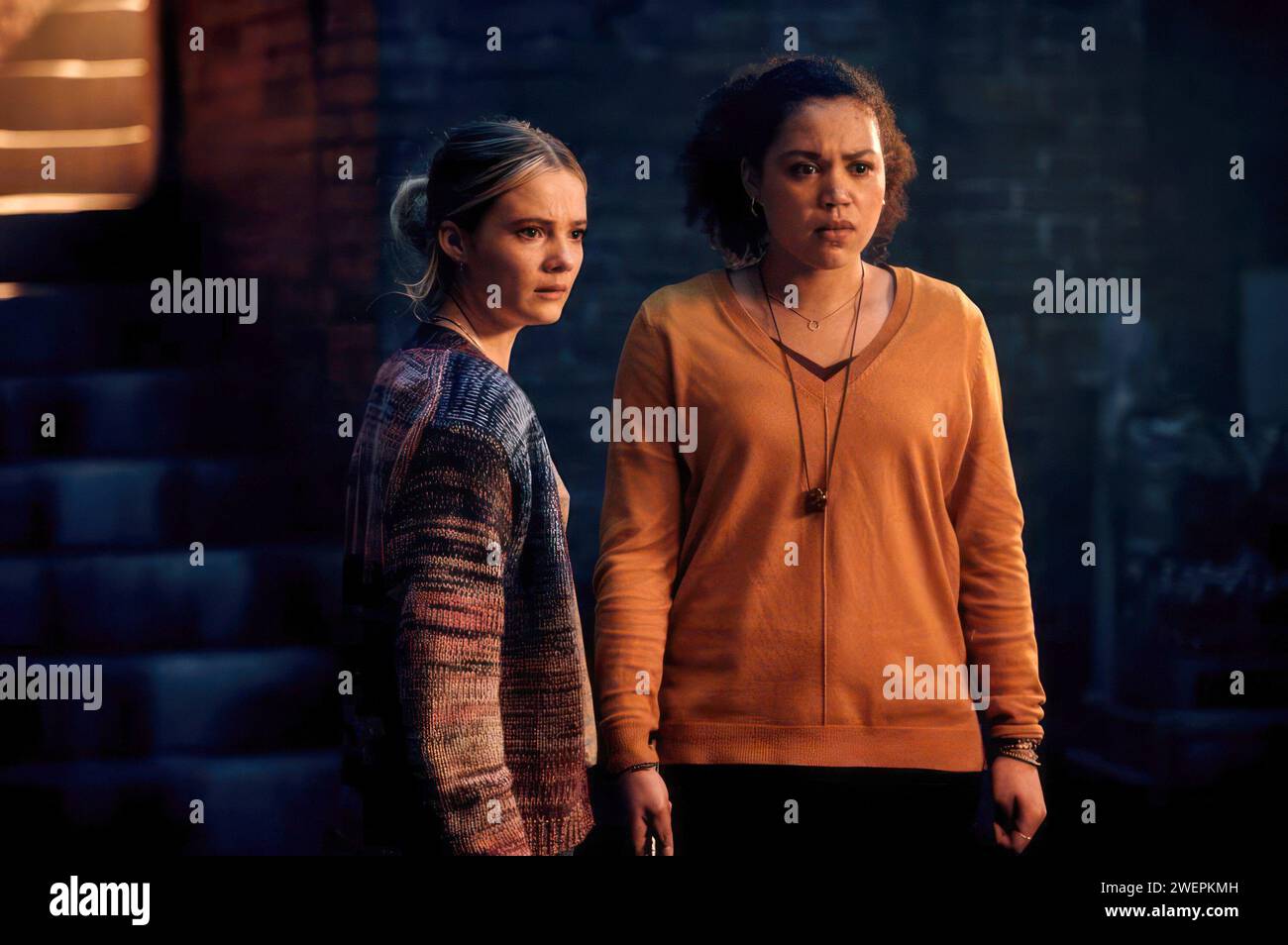 BAGHEAD, from left: Freya Allan, Ruby Barker, 2023. ph: Reiner Bajo ...