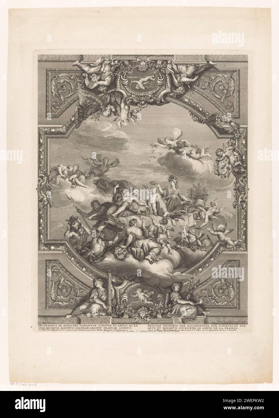Apollo hands out rewards to Arts and Sciences, Minerva crowns the ...