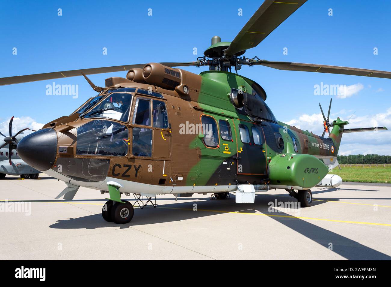 Eurocopter as532ul cougar hi-res stock photography and images - Alamy