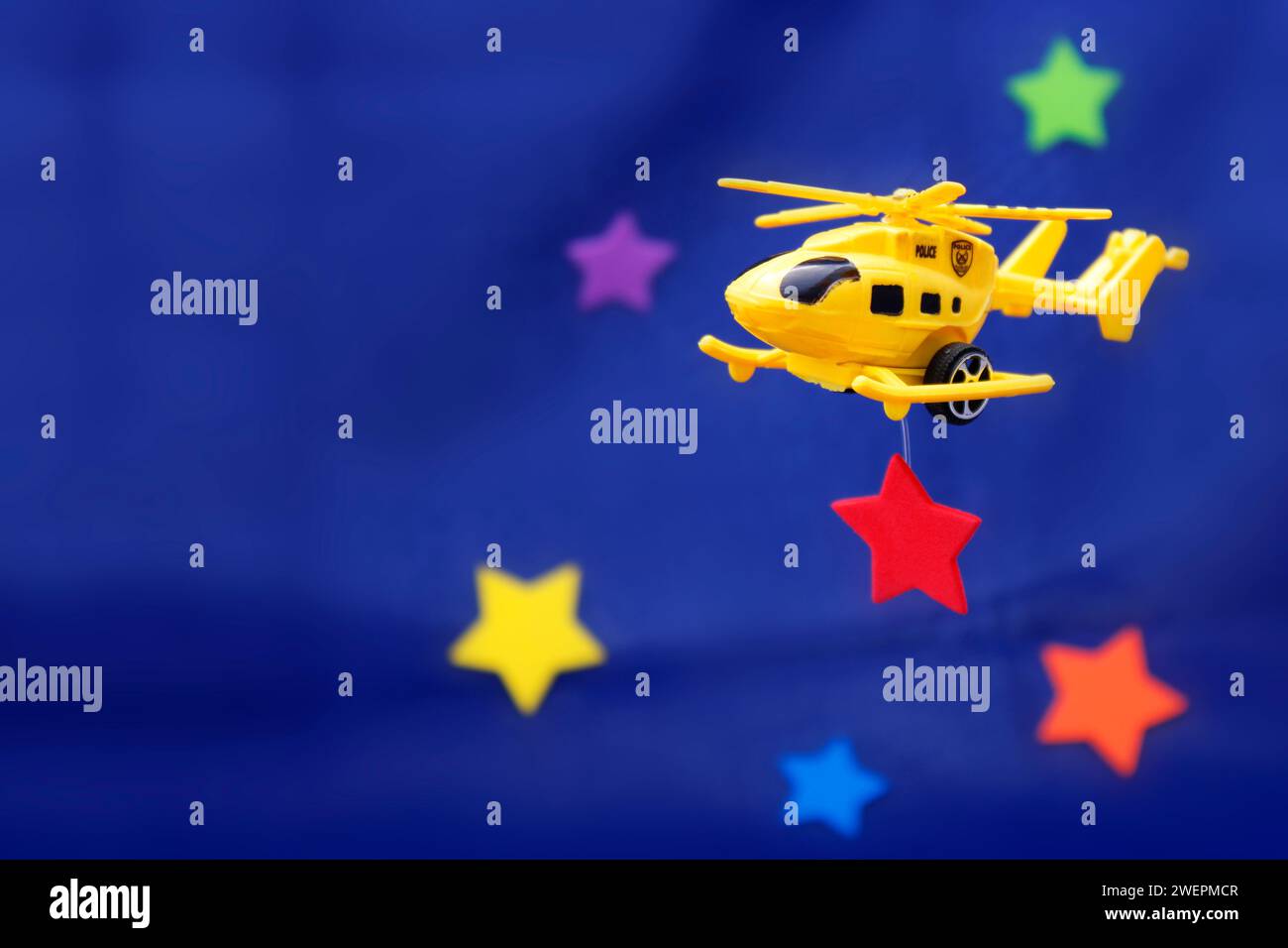 Red and yellow helicopter hi-res stock photography and images - Alamy