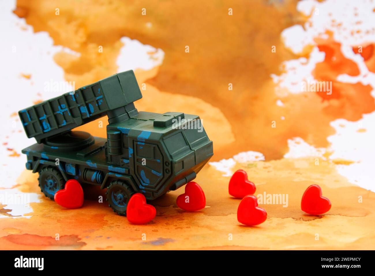 Love is stronger than war Stock Photo - Alamy