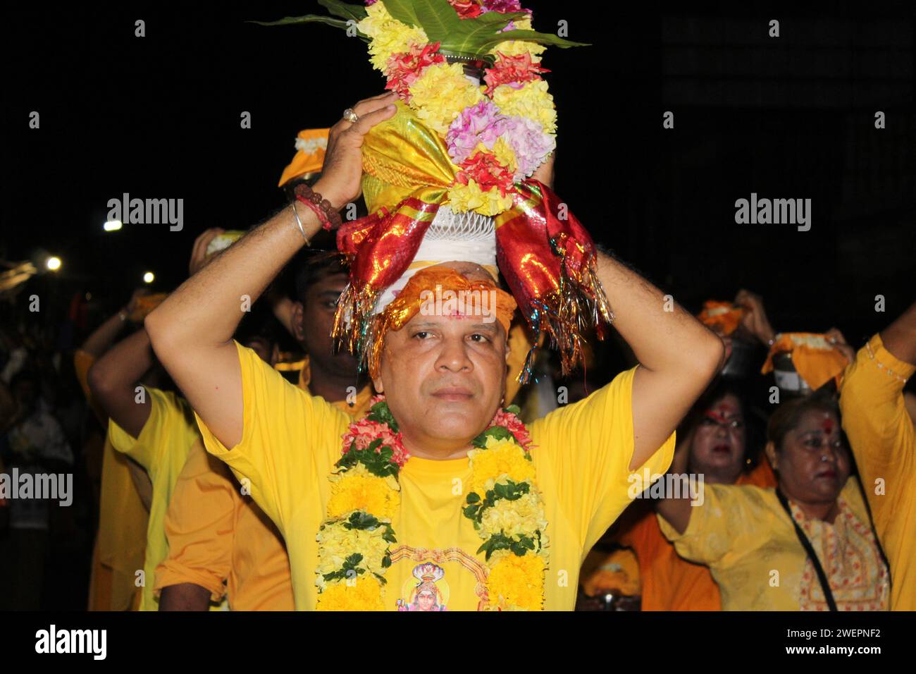 Medan, Indonesia. 25th Jan, 2024. One of the Hindu religious figures of ...