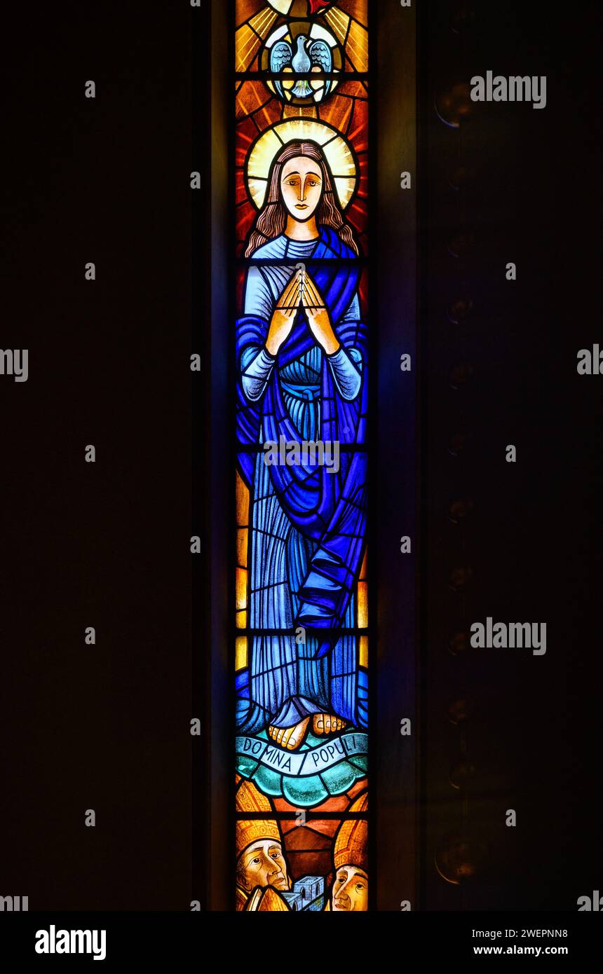 Domina Populi [Lady of the People], a title of the Virgin Mary. A ...
