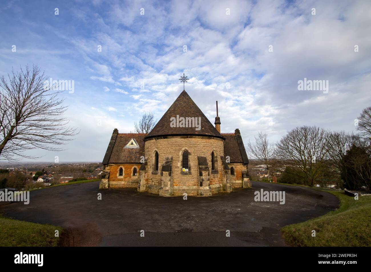 The Chapel on the Hill in Kimberley, Nottinghamshire, UK Stock Photo ...