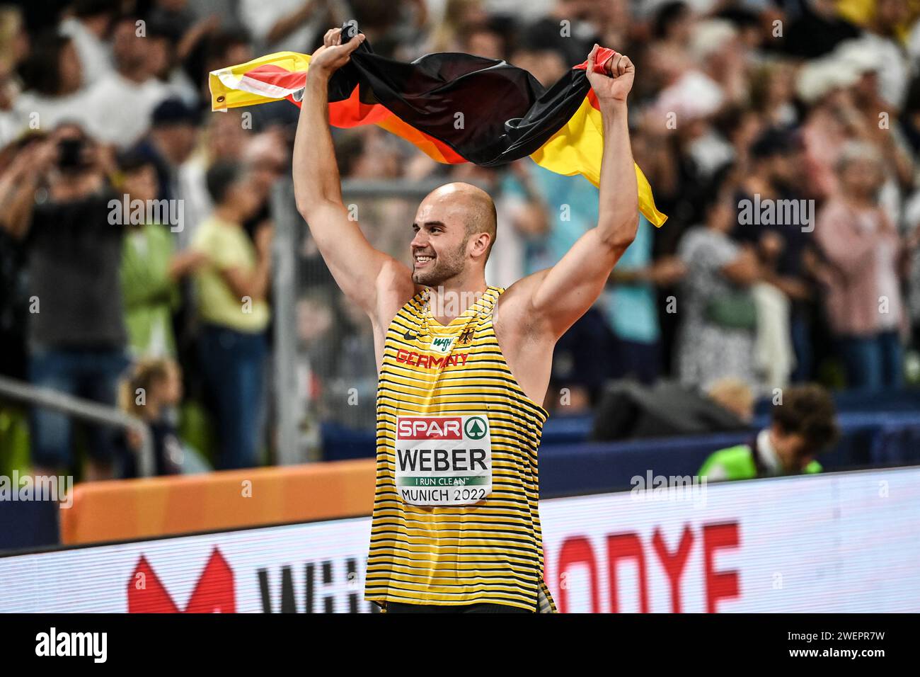Julian Weber (Germany). Javelin Throw Gold Medal. European ...