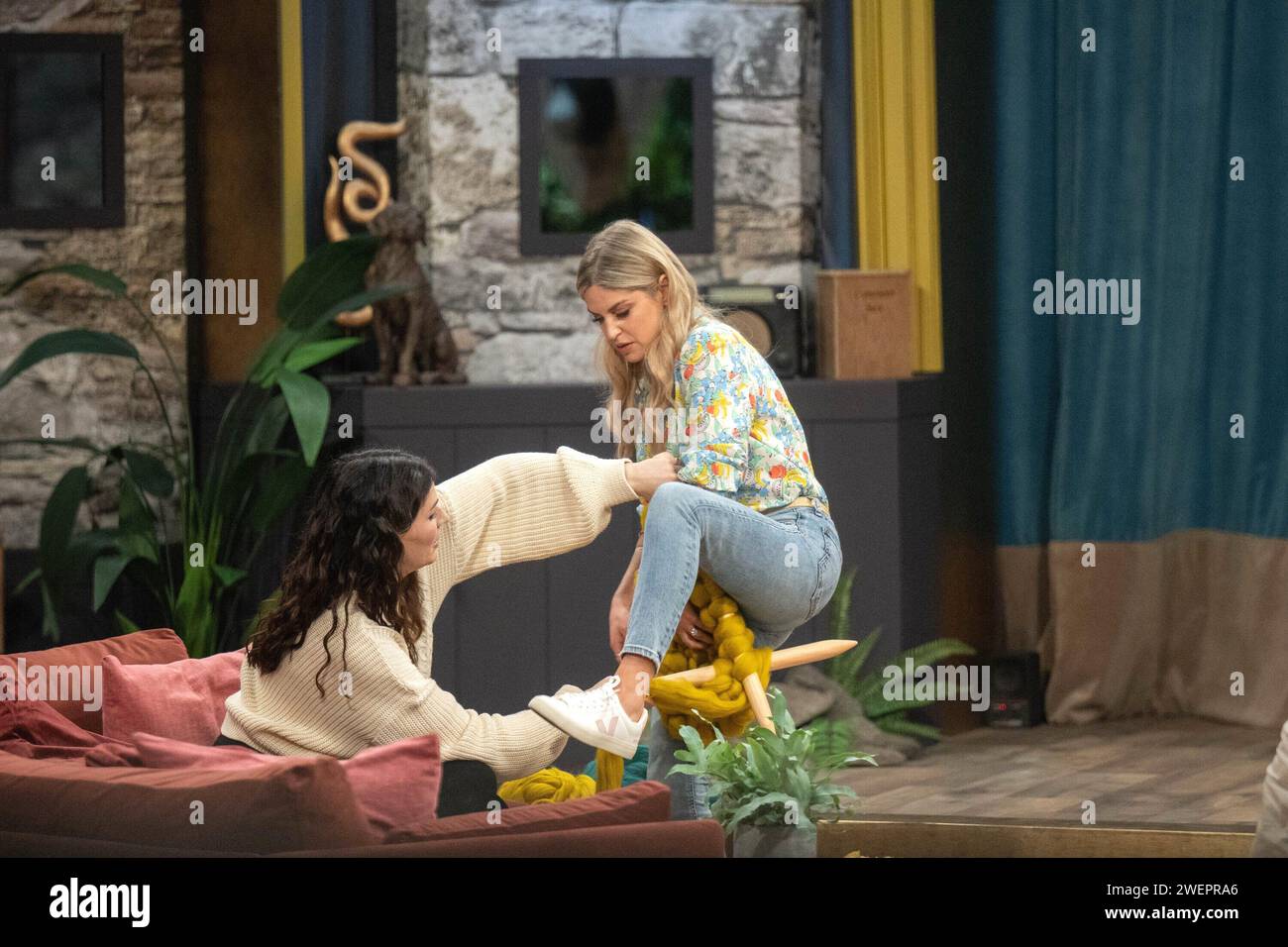 LOL: LAST ONE LAUGHING IRELAND, from left: Aisling Bea, Amy Huberman ...