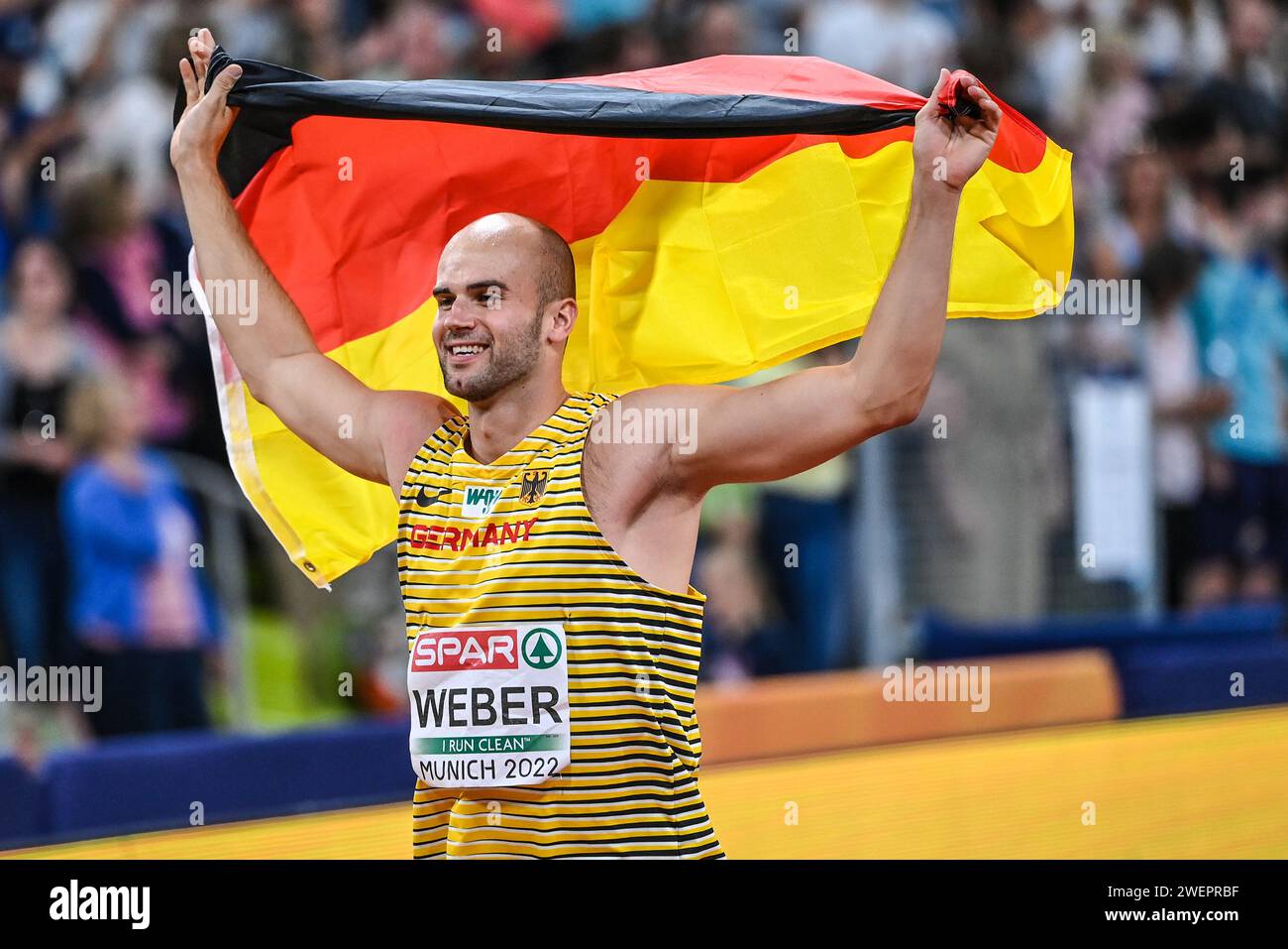Julian Weber (Germany). Javelin Throw Gold Medal. European ...