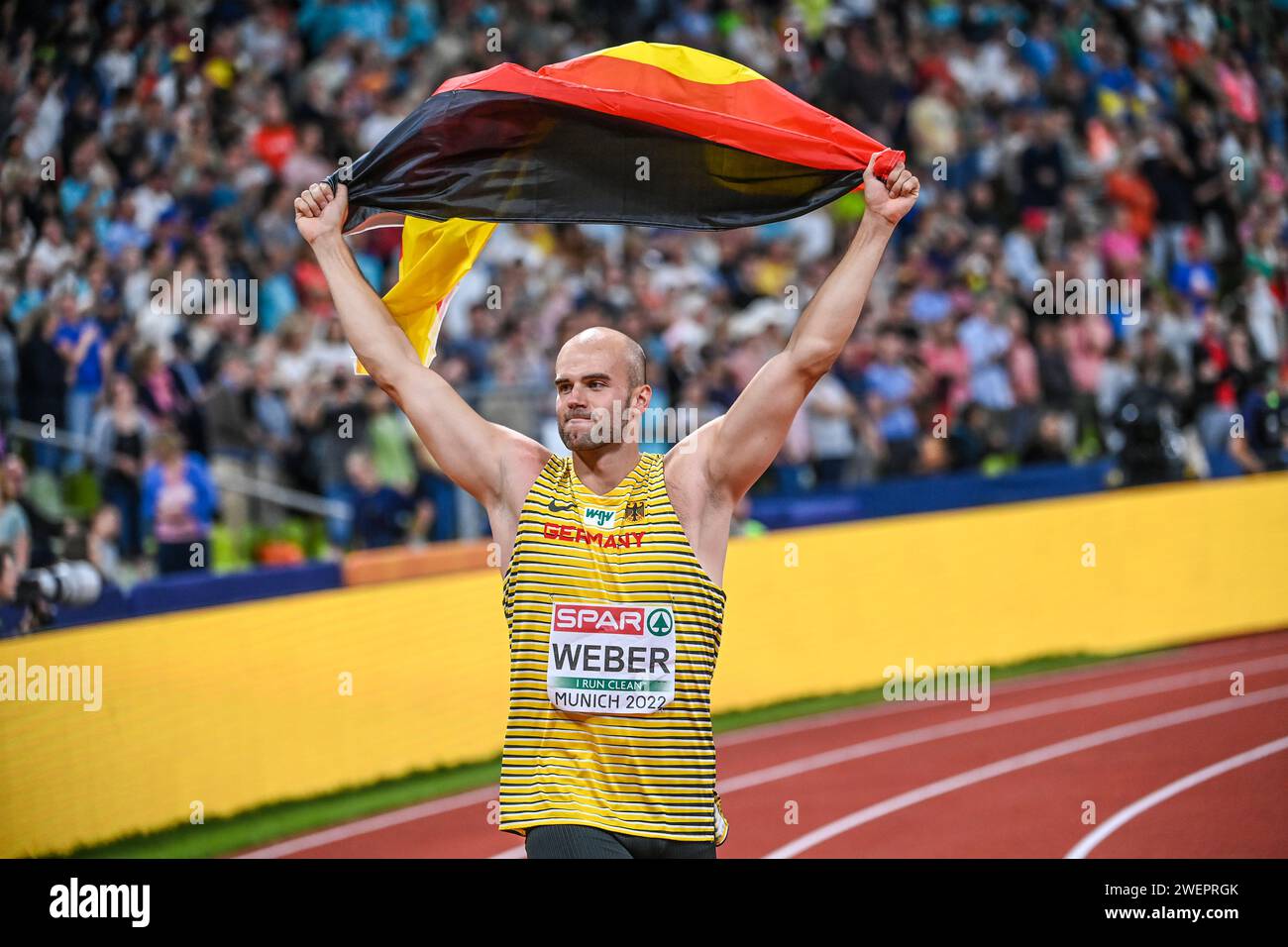 Julian Weber (Germany). Javelin Throw Gold Medal. European ...