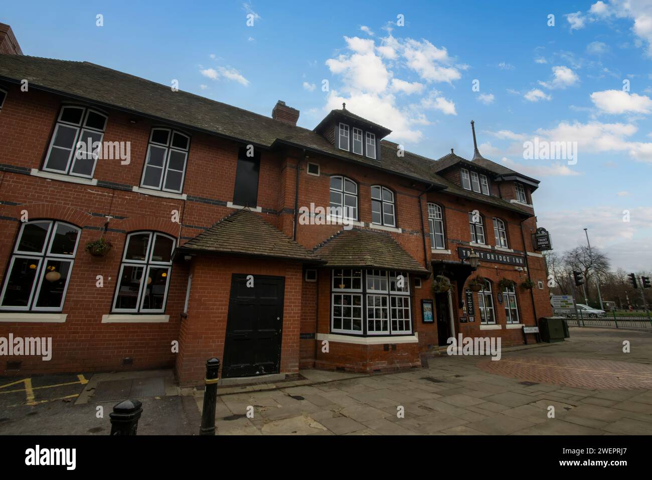 The Trent Bridge Inn next to the cricket ground in Nottingham, UK Stock ...