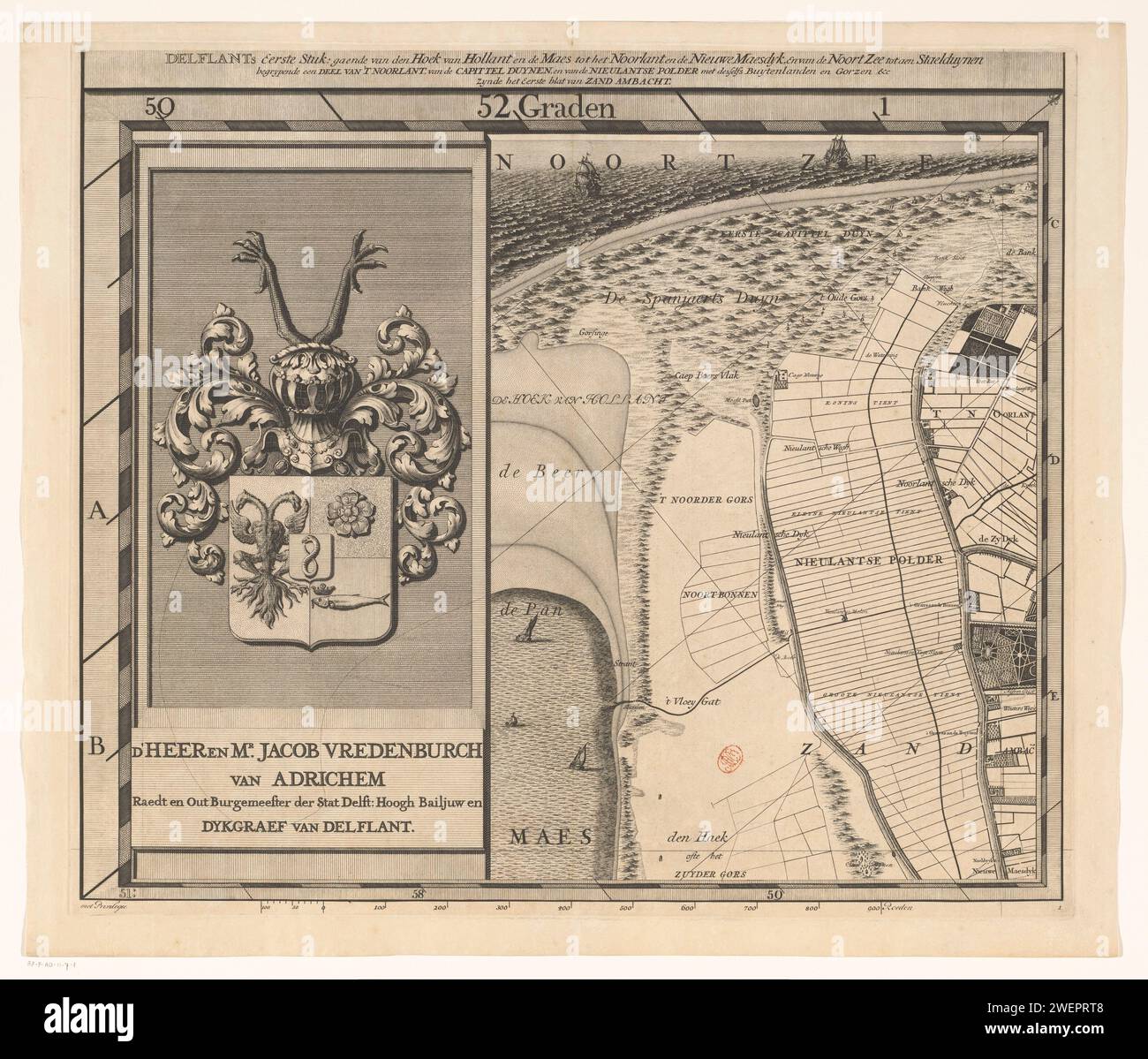 Map of the Delfland Water Board (first part), Luggert van Anse, Thomas ...