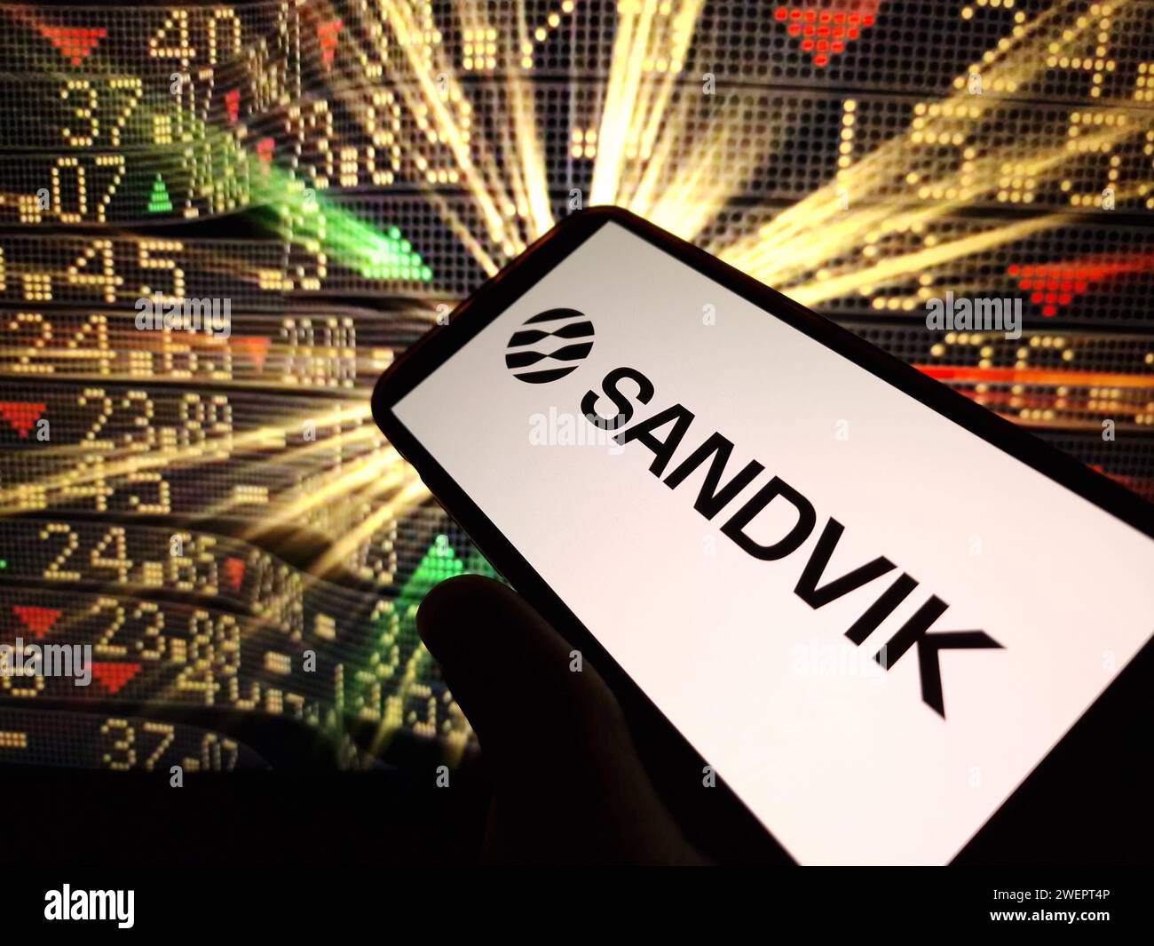 Sandvik logo hi-res stock photography and images - Alamy