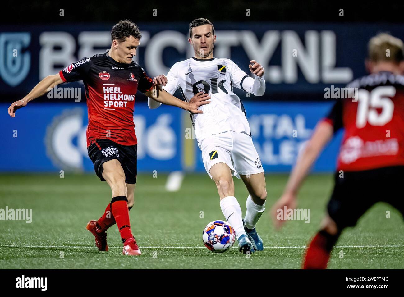 HELMOND, Netherlands. 26th Jan, 2024. football, season 2023/2024 ...