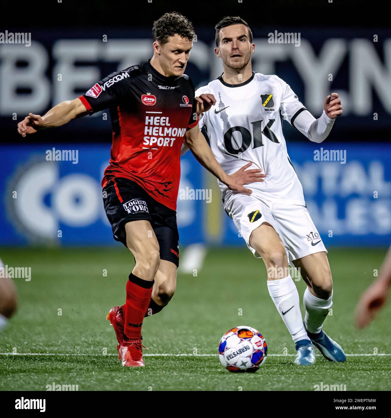 HELMOND, Netherlands. 26th Jan, 2024. football, season 2023/2024 ...