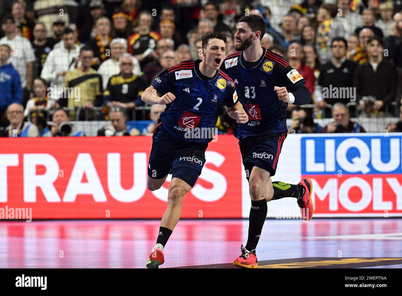 Cologne, Germany. 26th Jan, 2024. Handball: European Championship ...