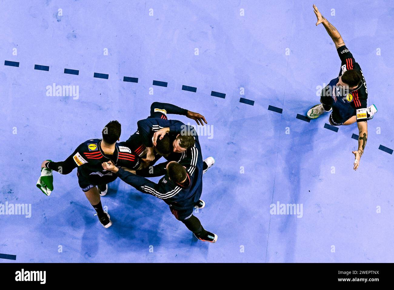 Cologne, Germany. 26th Jan, 2024. Handball: European Championship ...