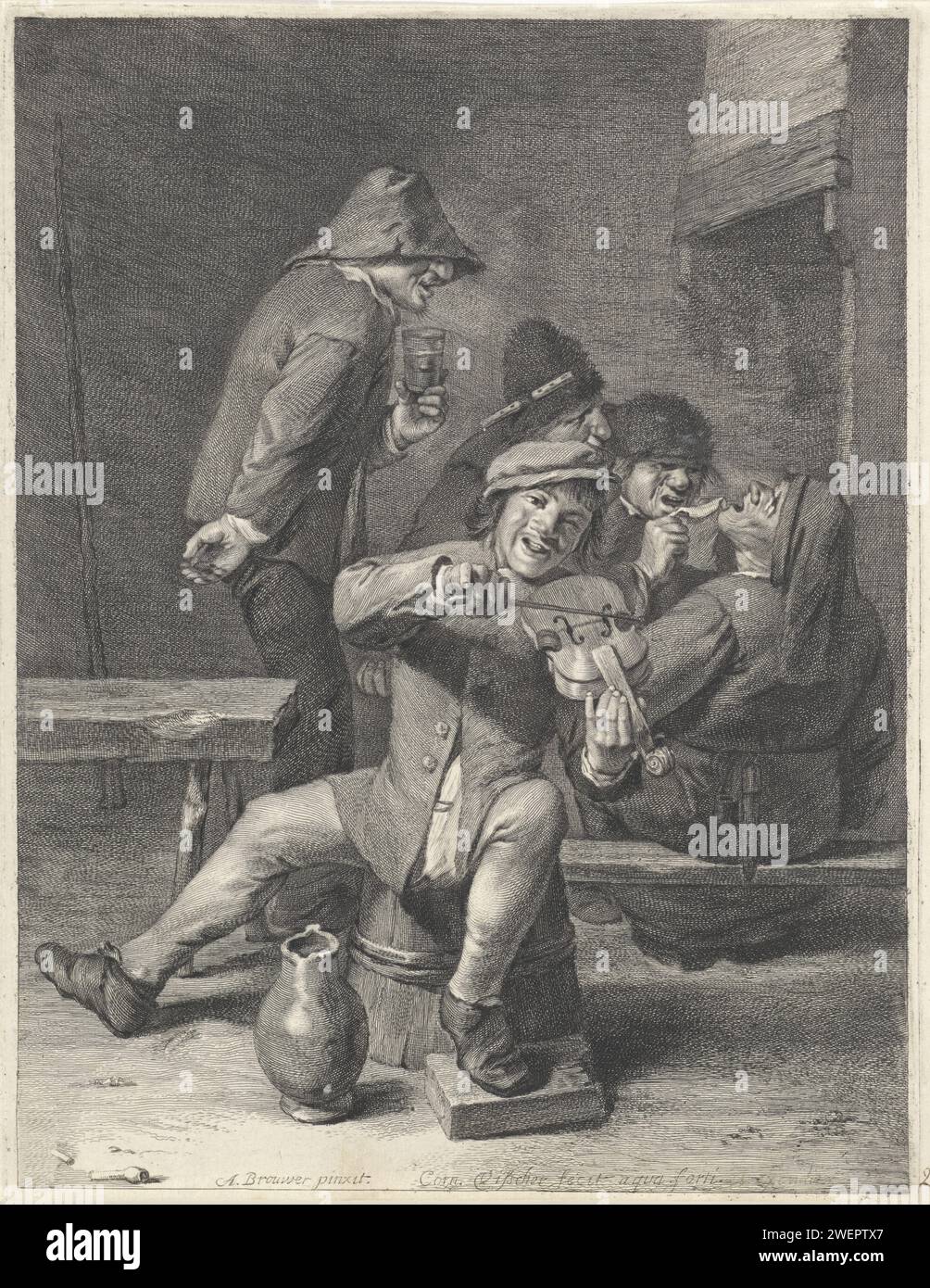 Brouwer violin hi-res stock photography and images - Alamy