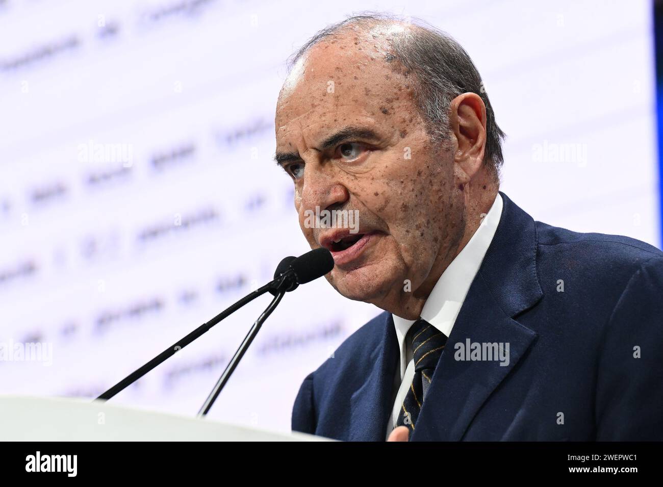 Rome, Italy. 26th Jan, 2024. Bruno Vespa during the event “30 years of ...