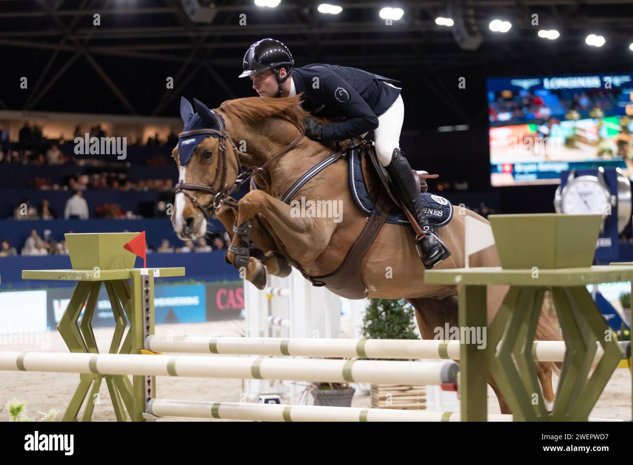 Amsterdam, Netherlands - January 26, 2024. Bryan Balsiger from ...