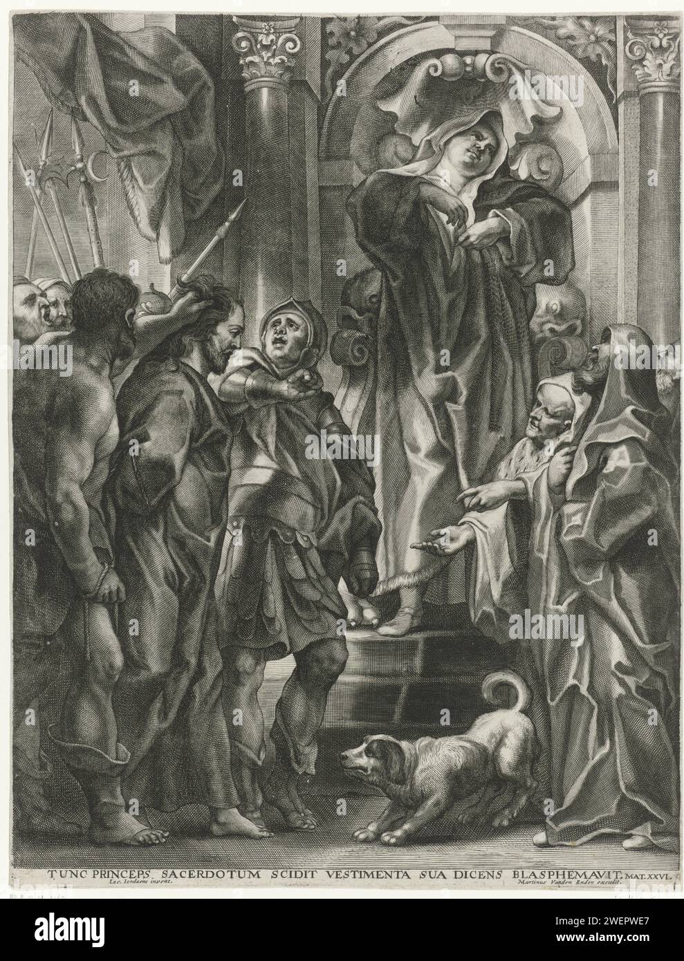 Caiaphas tearing hi-res stock photography and images - Alamy