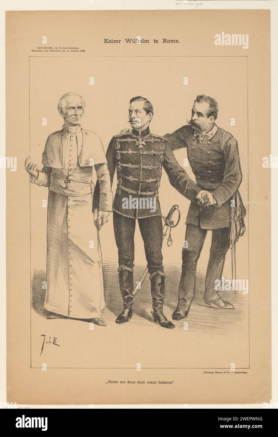 Cartoon of wilhelm ii hi-res stock photography and images - Alamy