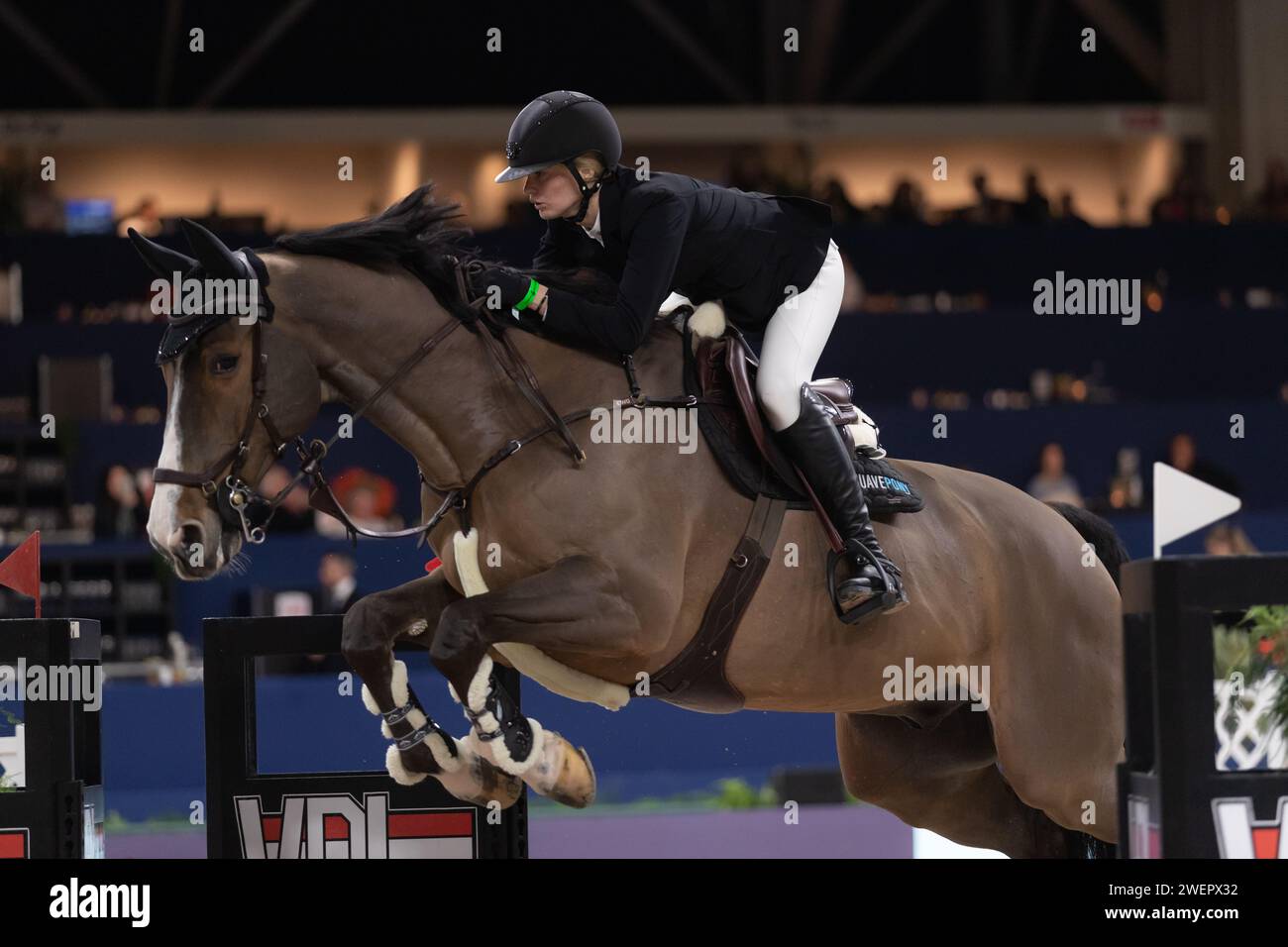 Amsterdam, Netherlands - January 26, 2024. Isabella Russekoff from ...