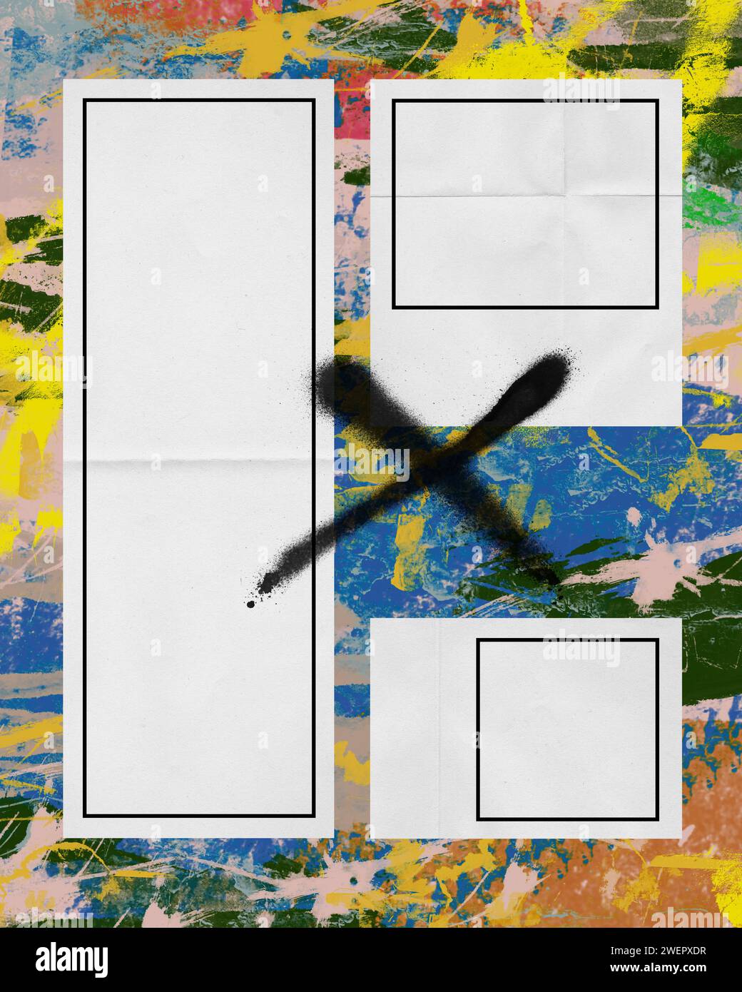 Banner for paper company or stationery store. Template for personal and ...