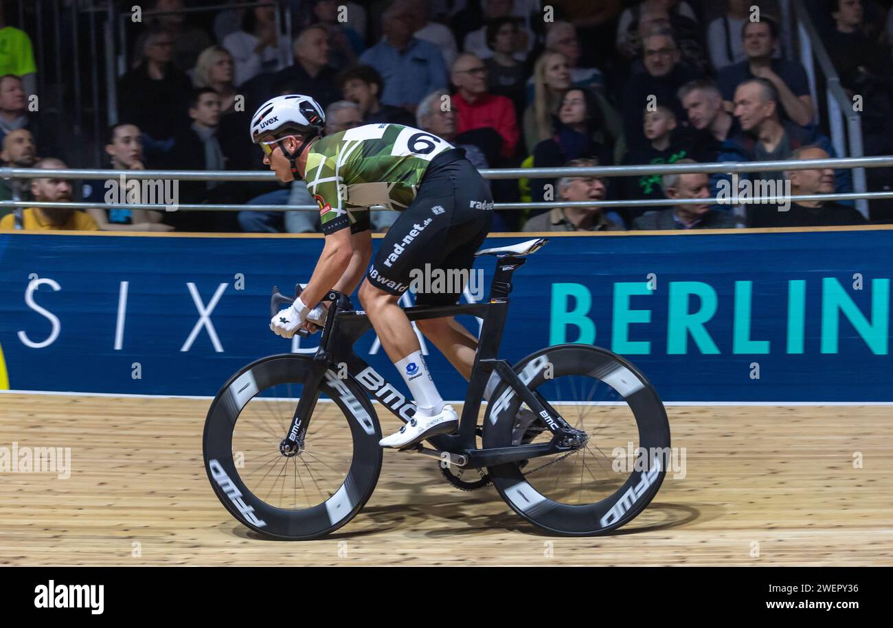 Berlin, Germany. 26th Jan, 2024. Cycling: Berlin six-day race, ASM ...