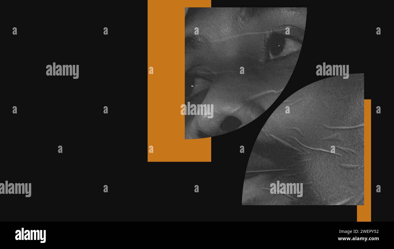 Artistic poster focusing on human stories and emotions. Image with ...