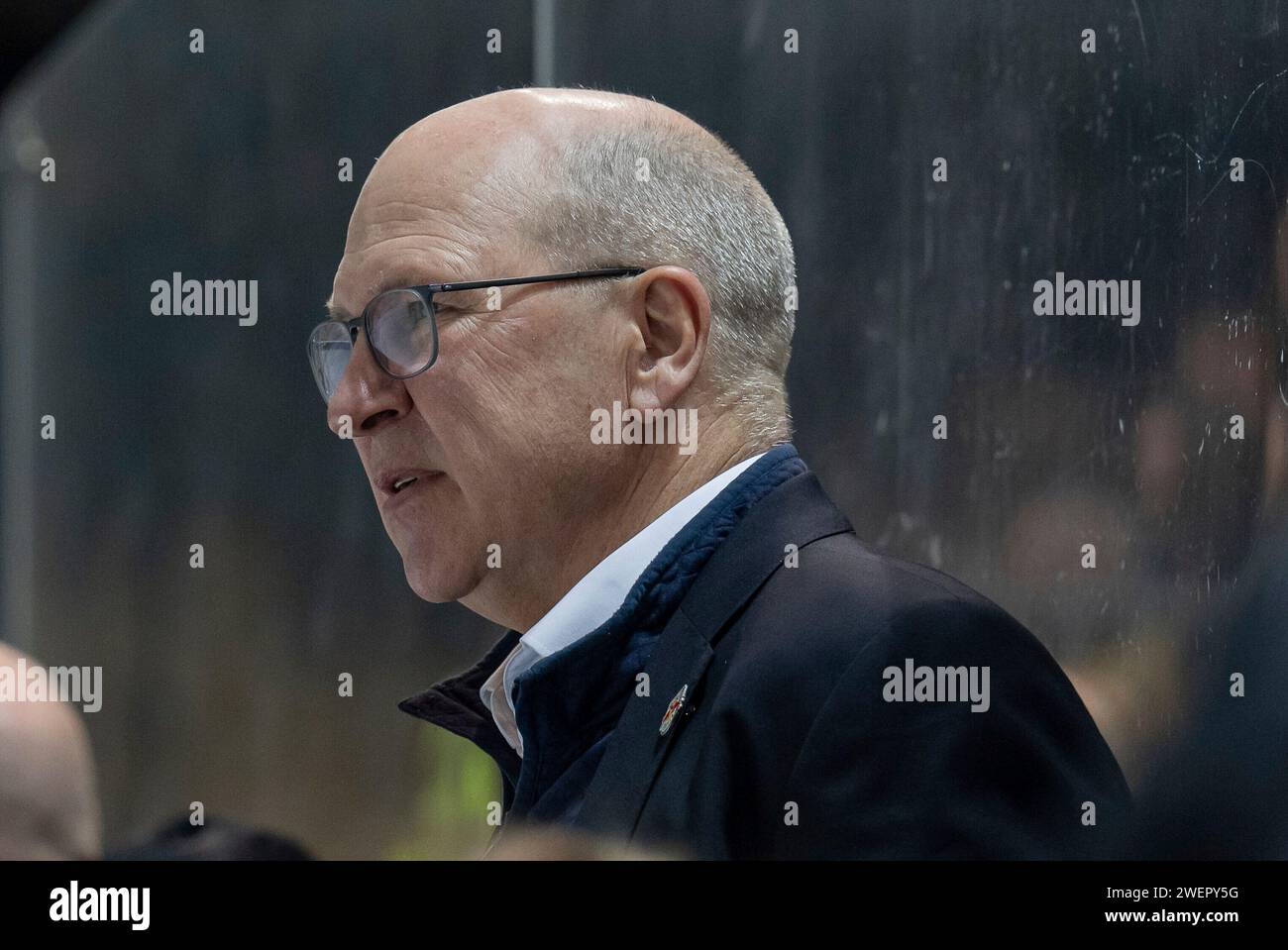 Muenchen, Deutschland. 26th Jan, 2024. Auch bei diesem Spiel fungierte ...