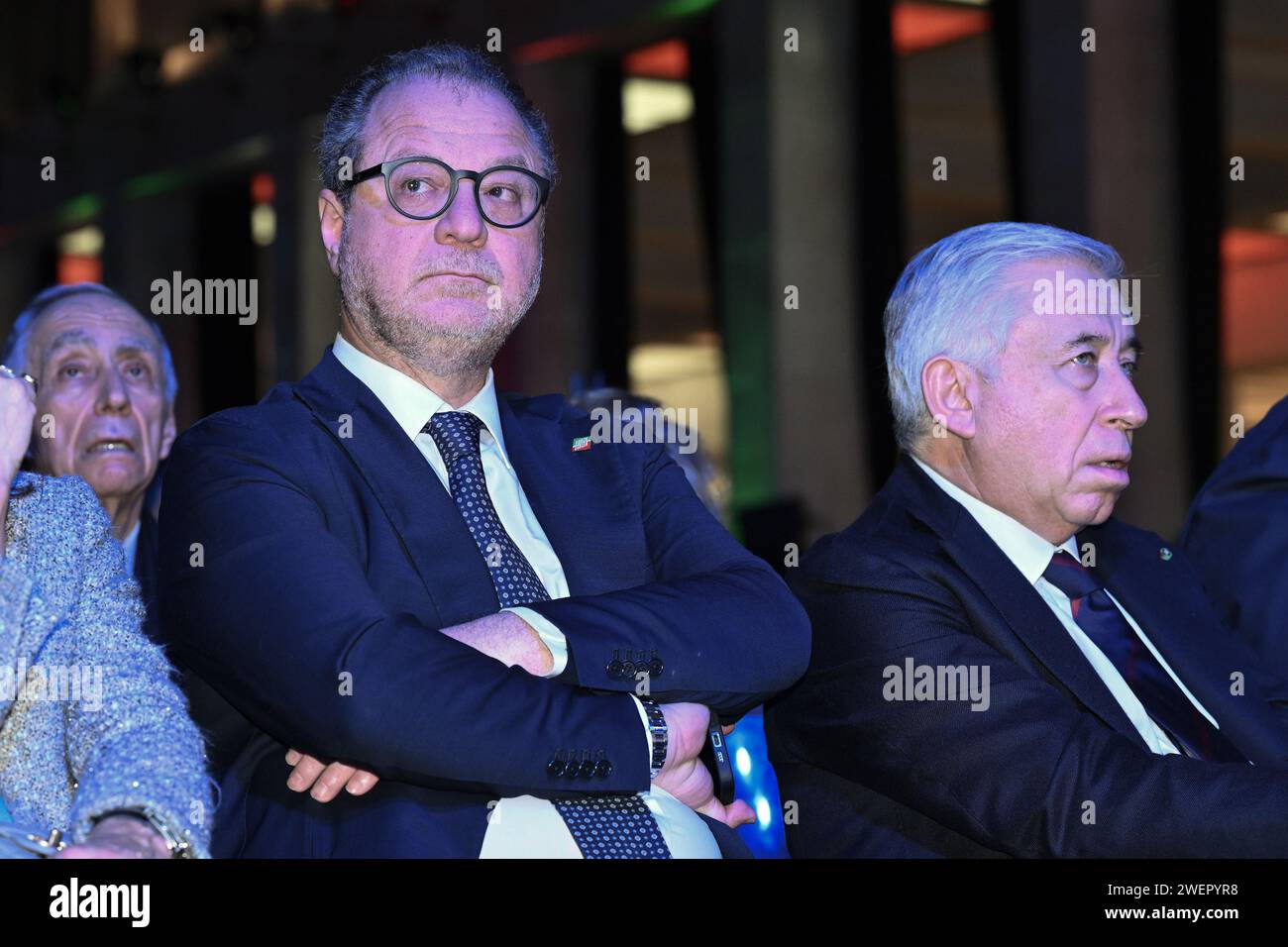 Rome, Italy. 26th Jan, 2024. Giorgio Mule during the event “30 years of ...