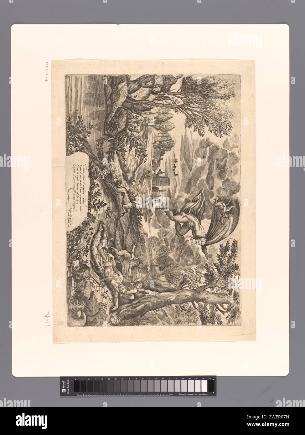 Venus finds the deceased Adonis, Benedetto di Stefani, c. 1570 - c ...