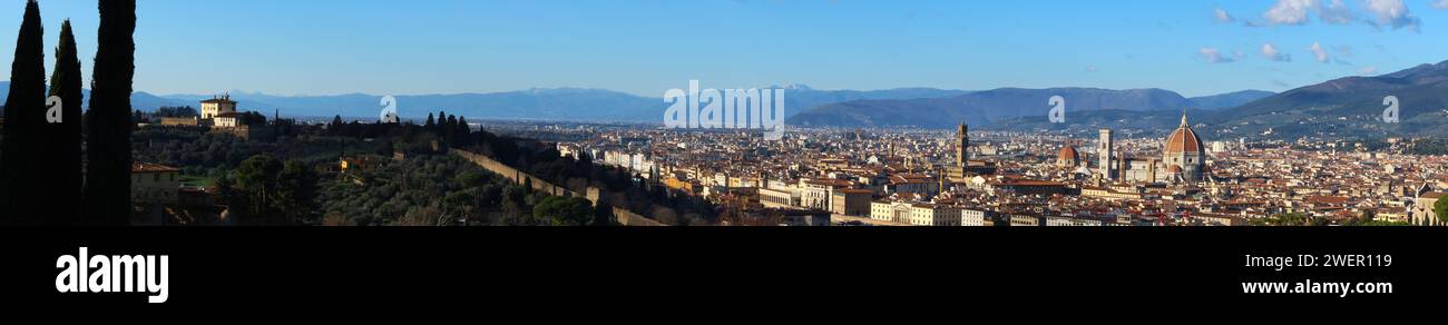 This panoramic view of Florence captures the essence of the city in ...