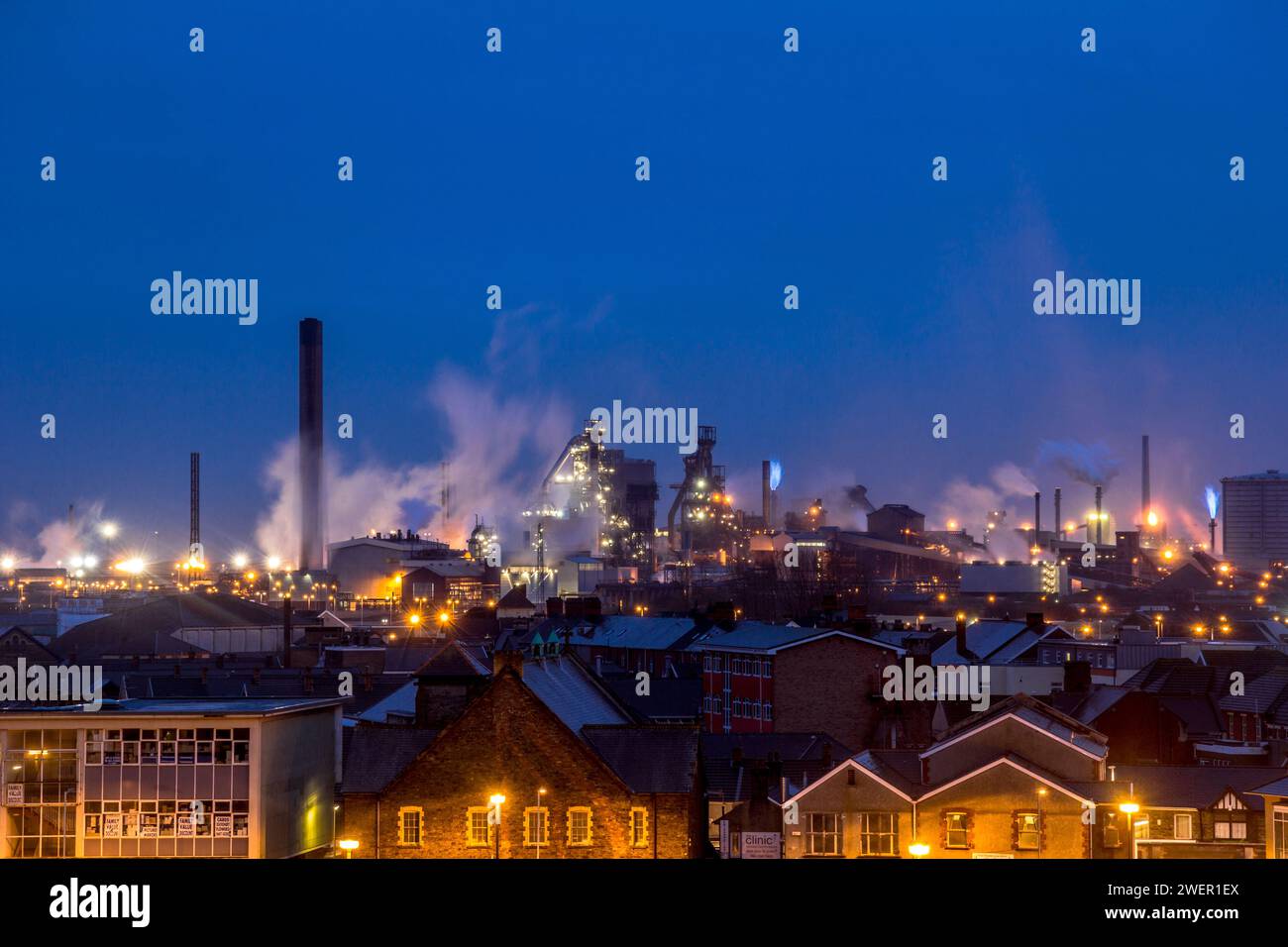 Tata port talbot furnace hi-res stock photography and images - Alamy