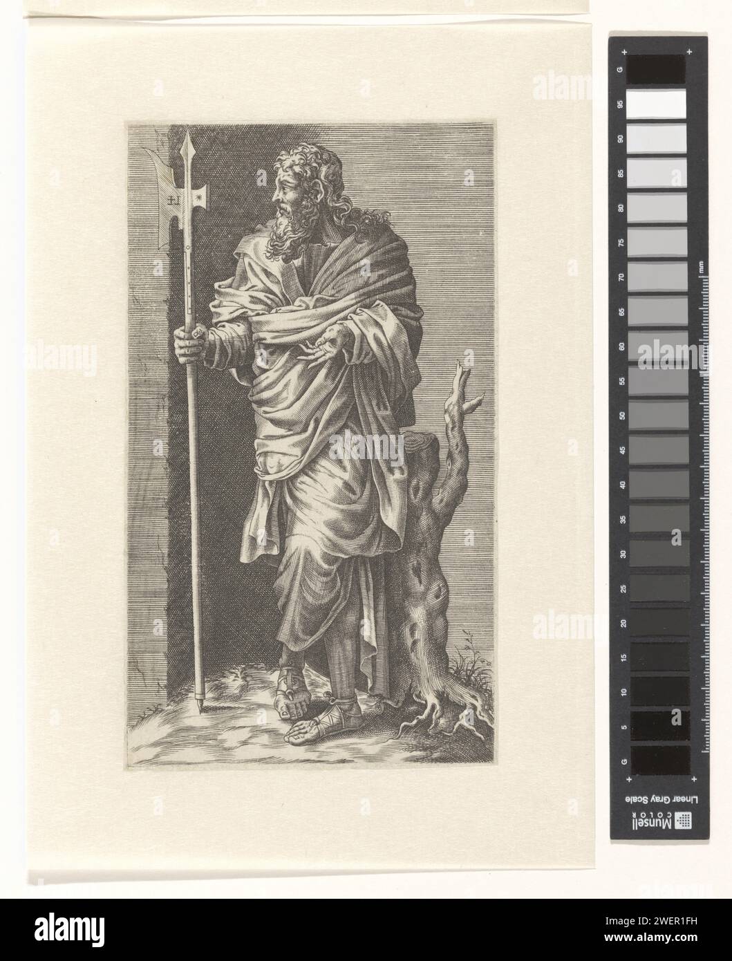 Thomas, c. 1555 - c. 1565 print The Apostle Thomas. Part of a series of ...