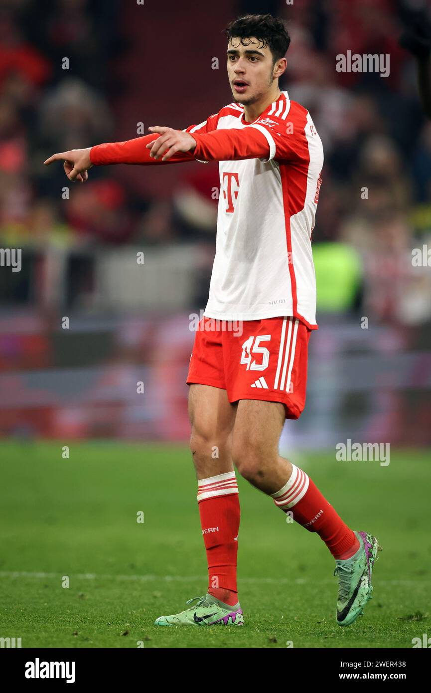 Aleksandar Pavlovic of Bayern Muenchen FC Bayern MŸnchen - VfB ...