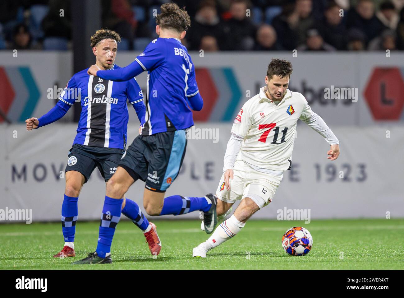 VELSEN, 26-01-2024, 711 Stadion. Dutch Football, Keuken Kampioen ...