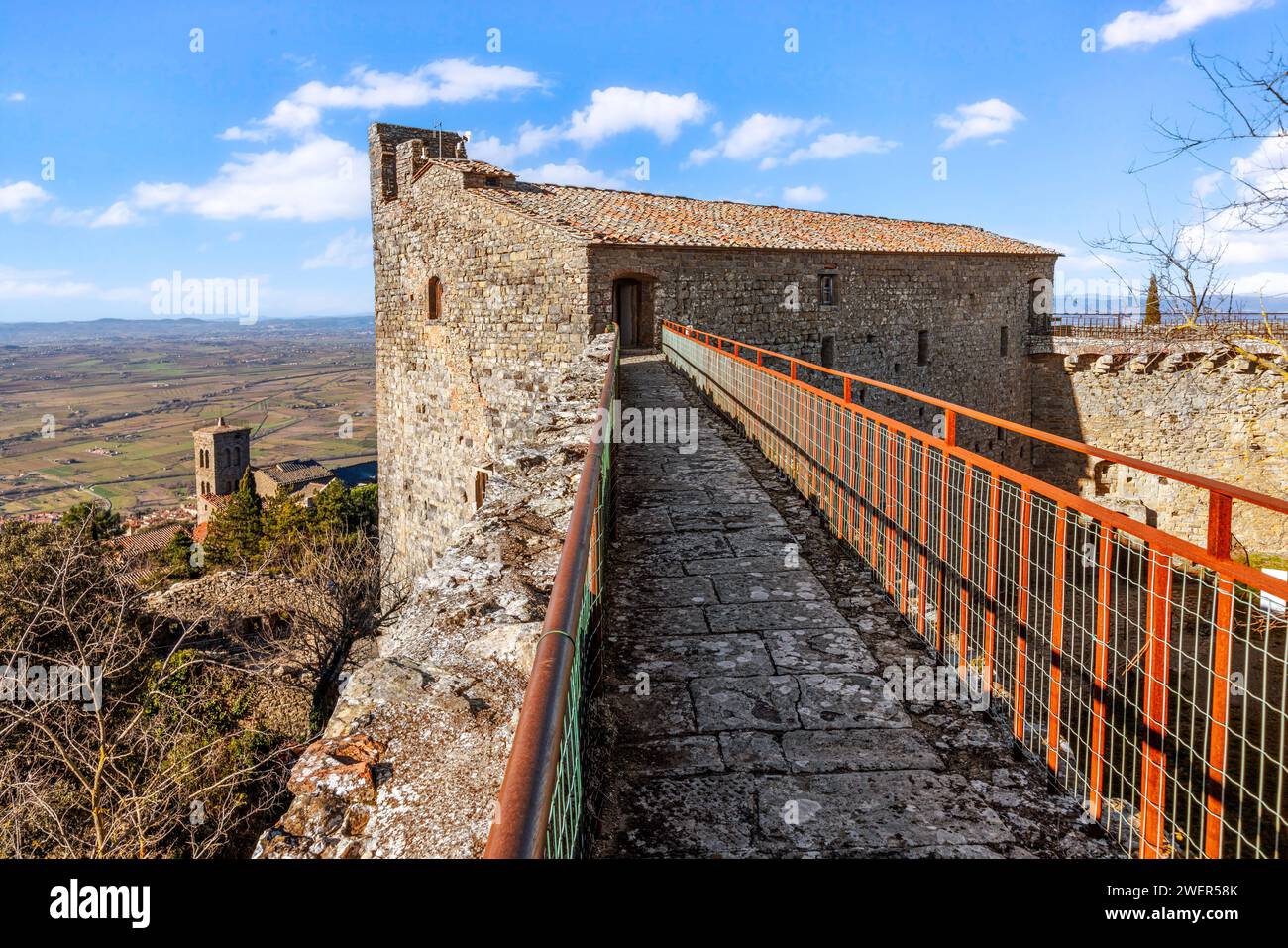 Fortezza medicea cortona hi-res stock photography and images - Alamy