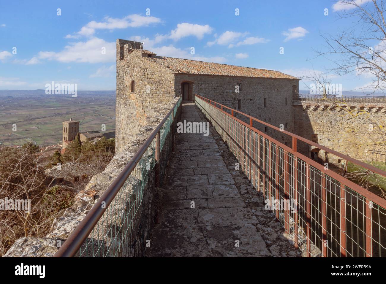Fortezza medicea cortona hi-res stock photography and images - Alamy