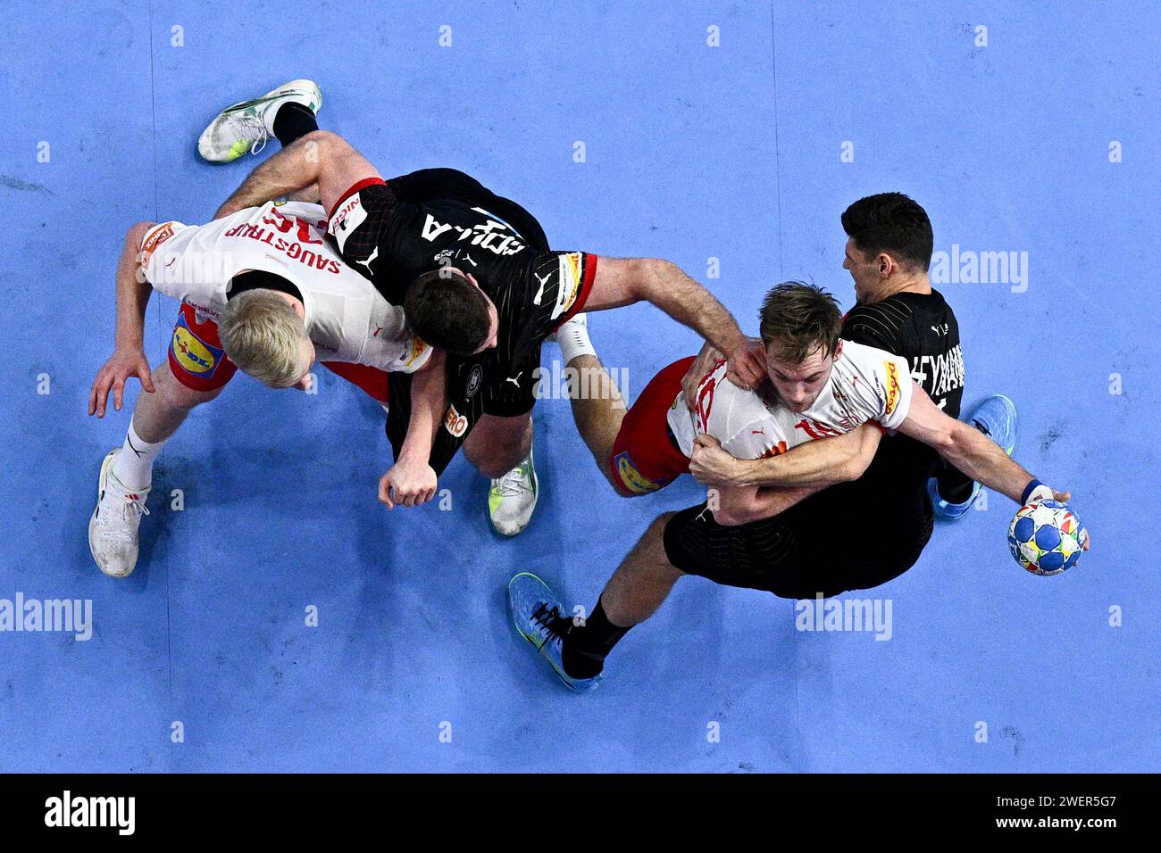 Cologne, Germany. 26th Jan, 2024. Handball: European Championship ...