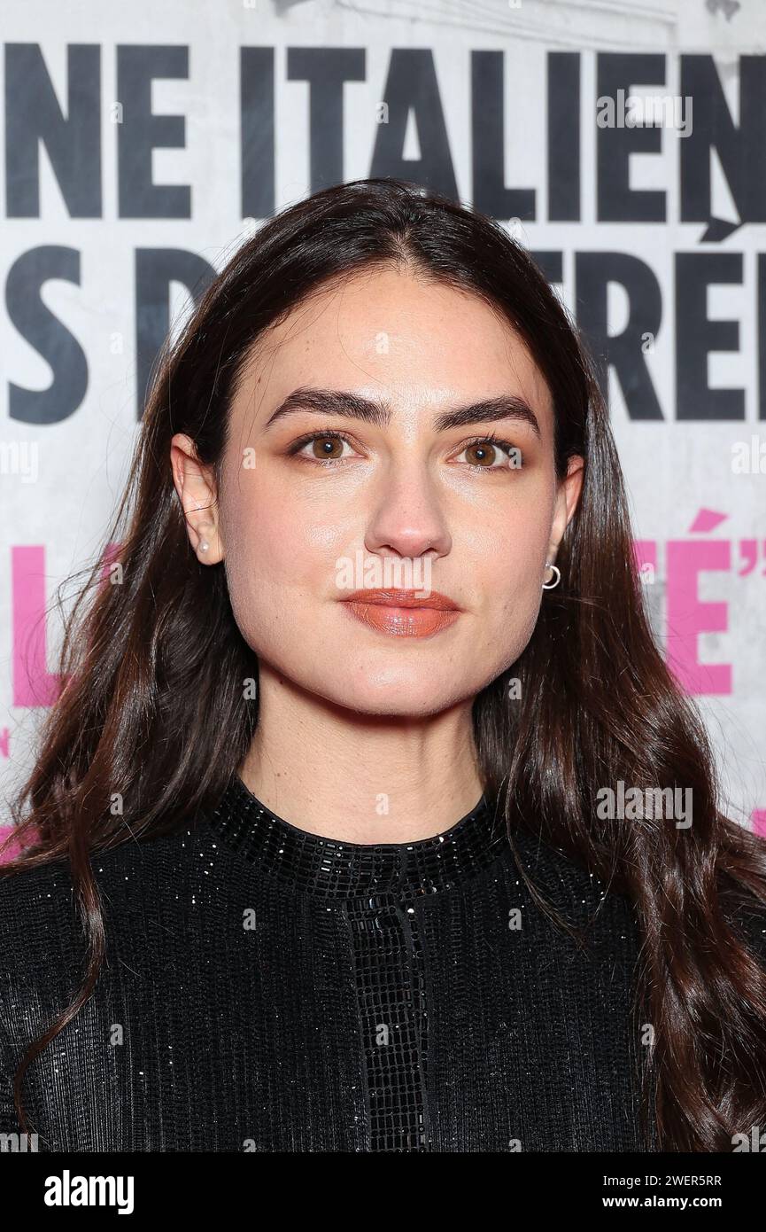 Paris, France. 26th Jan, 2024. Romana Maggiora Vergano attends 'Il ...