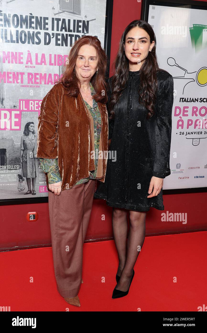 Italian ambassador in France Emanuela D'Alessandro, Romana Maggiora ...