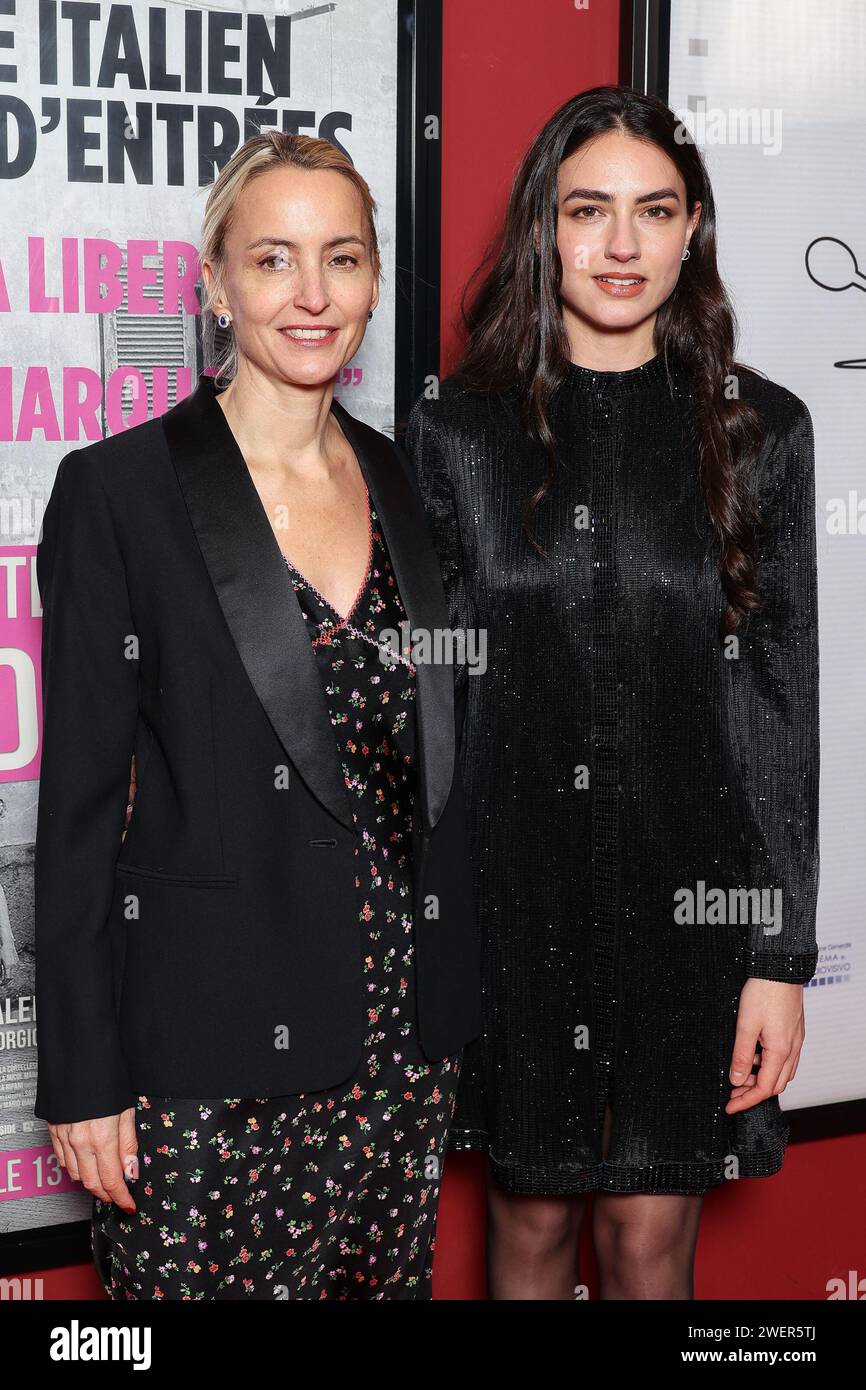 Paris, France. 26th Jan, 2024. Giulia Calenda, Romana Maggiora Vergano ...