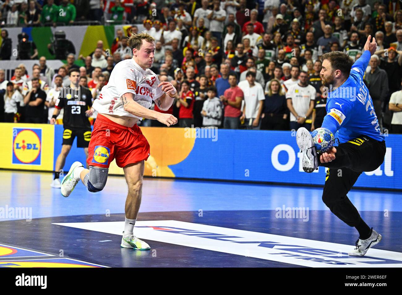 Cologne, Germany. 26th Jan, 2024. Handball: European Championship ...