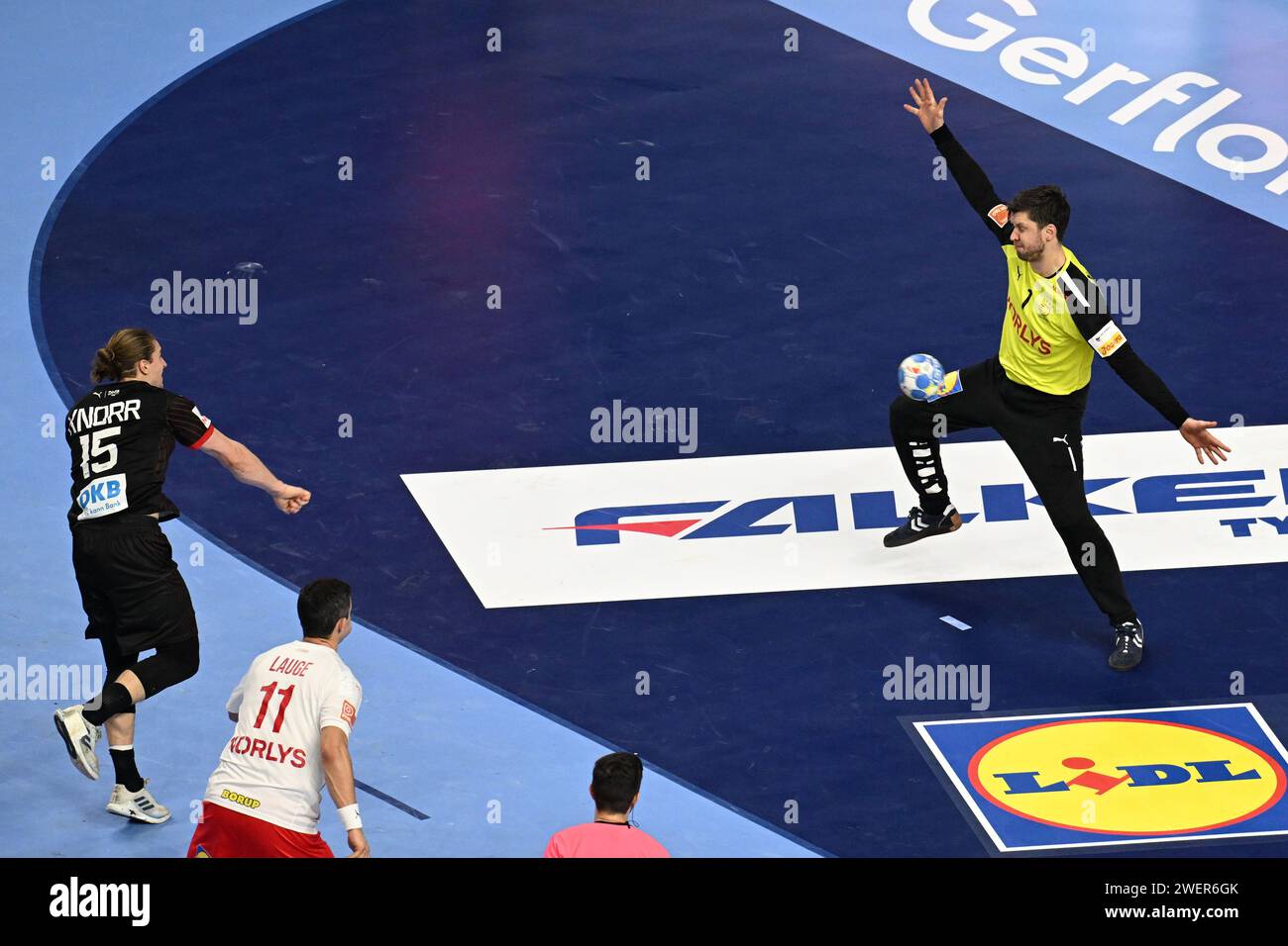 Cologne, Germany. 26th Jan, 2024. Handball: European Championship ...